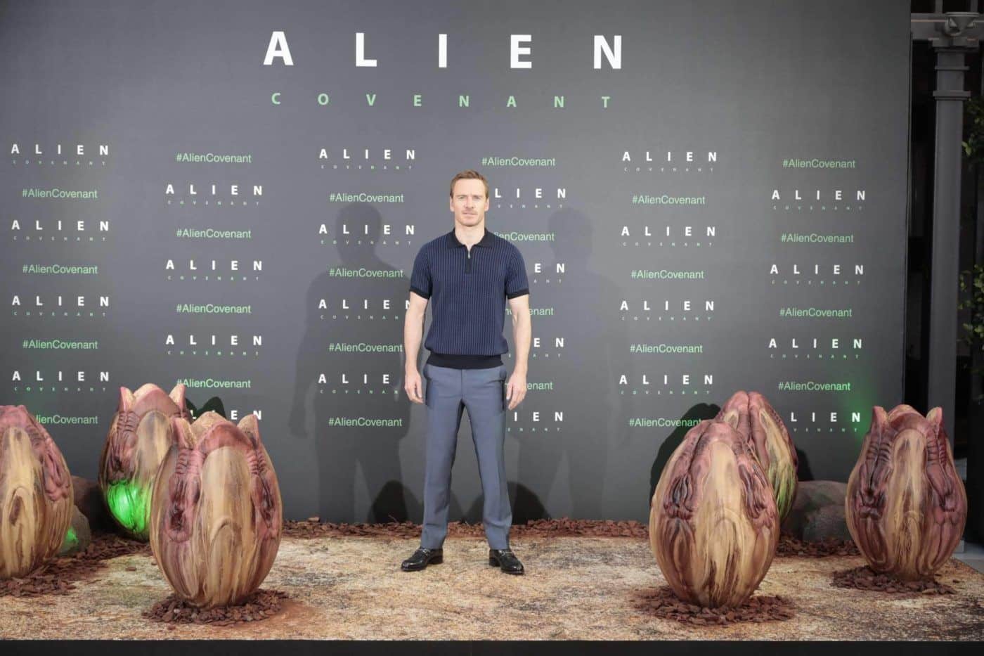 Entrevista a Michael Fassbender como David y Walter en Alien Covenant